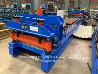 China Metal Profile Glazed Tile Roll Forming Machine ISO9001 CE Brick Making Machine for sale