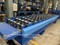 China 1200mm Glazed Tile Roll Forming Machine JCX Roof Tile Making Machine for sale