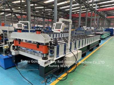 China Galvanized Glazed Tile Roll Forming Machine Automatic For Building for sale
