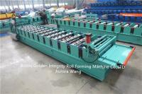 China 15m/Min Glazed Tile Roll Forming Machine 415v Metal Roof Tile Making Machine for sale