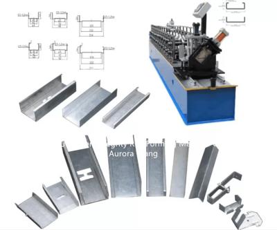 China C And U Profile Stud Roll Former Fast Speed Light Gauge Steel Framing for sale