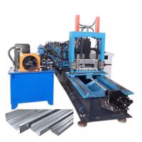 China Adjustment Size 80-300mm C Channel Forming Machine For Steel Structure for sale