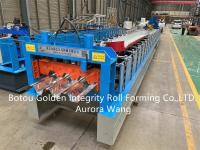 China JCX Floor Decking Roll Forming Machine PLC Detla Control  System for sale