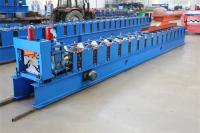 China Galvanized high speed roof ridge cap roll forming machine tile making machinery for sale