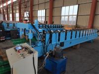 China Galvanized high speed roof ridge cap roll forming machine tile making machinery for sale