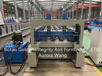 China galvanized steel coil Floor Deck Forming Machine 380V 50Hz 3 phase for sale