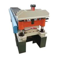 China Color steel roof ridge cap roll forming machine high speed roof metal for sale