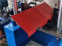 China Aluzinc fully automatic Roof ridge cap roll forming machine high speed used for roof panel for sale
