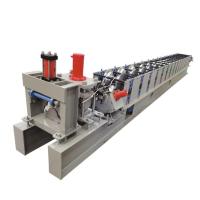 China Aluminum half round roof ridge cap roll forming machine for roof building material for sale