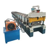 China Customized hot dip steel roofing sheet roll top ridge capping making machine high speed for sale