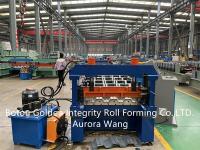 China PPGI/PPGL Deck Floor Roll Forming Machine 750mm Effective Width for sale