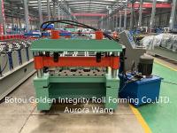 China 1220mm Floor Decking Roll Forming Machine CE Floor Tile Making Machine for sale