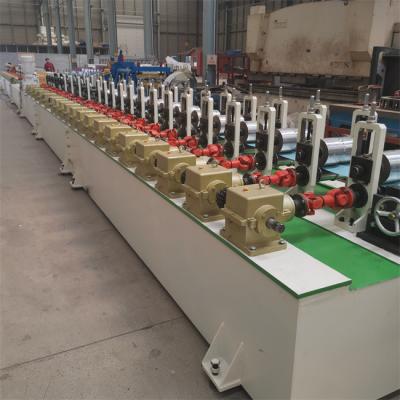 China PLC Door Shutter Roll Forming Machine PU Shutter Door Making Machine for sale