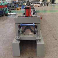 China Half Round Roof Ridge Cap Roll Forming Machine For Building Material for sale