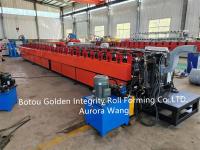 China Steel Downspout Pipe Forming Machine PLC Downspout Elbow Machine for sale