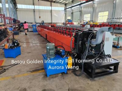 China Galvanized Steel Downspout Pipe Roll Forming Machine 20m/Min For Roof for sale
