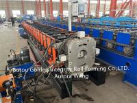 China Gutter Downpipe Forming Machine No.45 Steel Roller With Hard Chromized for sale