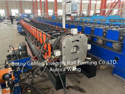China Gutter Downpipe Forming Machine No.45 Steel Roller With Hard Chromized for sale