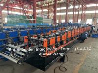 China Gutter Downpipe Forming Machine No.45 Steel Roller With Hard Chromized for sale