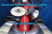 China Color Steel CZ Purlin Roll Forming Machine Water Gutter Downpipe Roll Forming Machine for sale