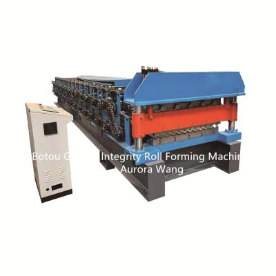 China 7.5Kw Steel Double Layer Roll Forming Machine ISO9001 CE Certification for sale