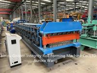 China 7.5Kw Steel Double Layer Roll Forming Machine ISO9001 CE Certification for sale