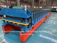 China Steel Tile Metal Roofing Sheet Making Machine Double Layer for sale