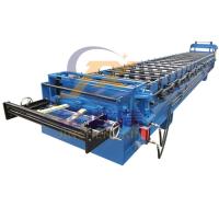 China 15m/min Cold Roll Forming Equipment rib Metal Roof Panel Making Machine for sale