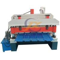 China Stable Transmission Glazed Tile Forming Machine 8-12m/Min Forming Speed for sale