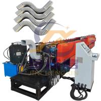 China Metal Gutter Downspout Machine 10-15m/Min High Roll Forming Speed for sale