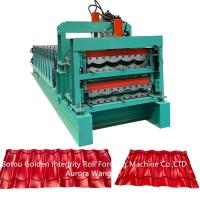 China JCX 1200mm Tile Making Machine Roofing Panel Roll Forming Machine for sale