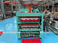 China JCX 1200mm Tile Making Machine Roofing Panel Roll Forming Machine for sale