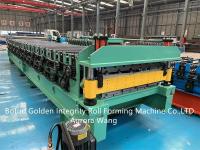China PLC Corrugated Sheet Forming Machine 5.5kw building materials for sale