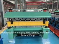 China PLC Corrugated Sheet Forming Machine 5.5kw building materials for sale