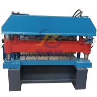 China Building Material Roof Sheet Forming Machine Double Deck 0.3-0.8mm Thickness for sale