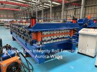 China Double Layer Cold Roll Forming Machine 12-18m/min G235 grade steel for sale