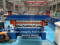 China Double Layer Cold Roll Forming Machine 12-18m/min G235 grade steel for sale