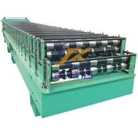 China PPGI Double Layer Roll Forming Machine Roofing Sheet Forming Machine  0.3-0.8mm Thickness for sale