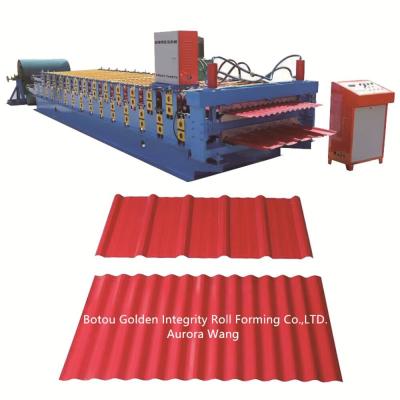 China 1250mm Double Layer Roll Forming Machine Corrugated Roll Forming Machine for sale