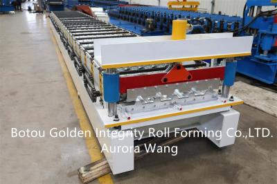 China High Speed Roof Panel Roll Forming Machine Galvanized Steel for sale
