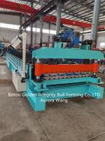 China Auto Roof Panel Roll Forming Machine Steel Trapezoidal Sheet Roll Forming Machine for sale