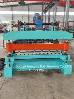 China Auto Roof Panel Roll Forming Machine Steel Trapezoidal Sheet Roll Forming Machine for sale