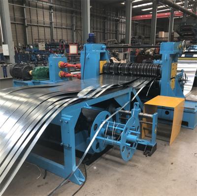China Precision 0.5mm Metal Coil Slitting Machine For Galvanized Steel And Stainless Steel for sale