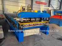 China 12 m/min Roof Panel Roll Forming Machine Trapezoid IBR Rolling Machine for sale
