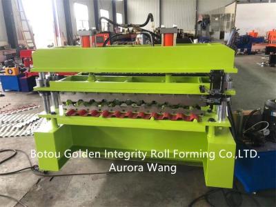 China IBR Metal Roofing Roll Former 380V 50HZ Shape Steel Structure for sale