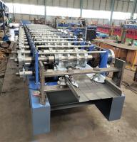 China Galvanized Steel Standing Seam Roof Panel Roll Forming Machine Portable for sale