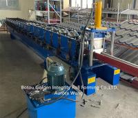 China Rain Pipe Spout Gutter Rolling Machine 0.3-0.7mm Galvanized Steel Coil for sale