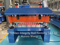 China Buildings Metal Roof Corrugated Sheet Roll Forming Machine ISO9001 CE for sale