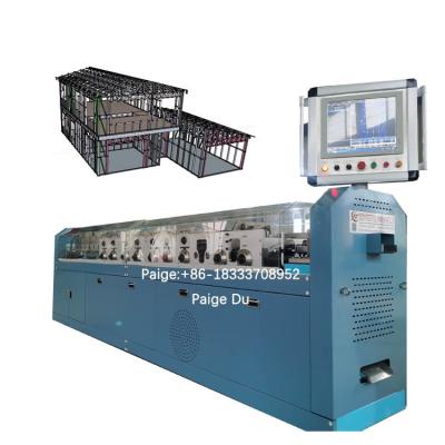China PLC Light Steel Frame Roll Forming Machine 50m/Min With Vertex Operation System for sale
