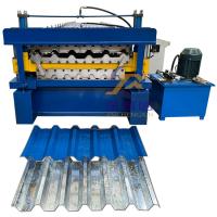 China Double Layer Ibr Roofing Sheet Making Machine 0.3-0.8mm Thickness for sale